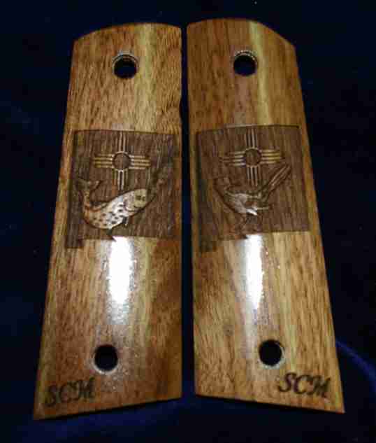 Custom Walnut Pistol Grips | Specializing in 1911 models