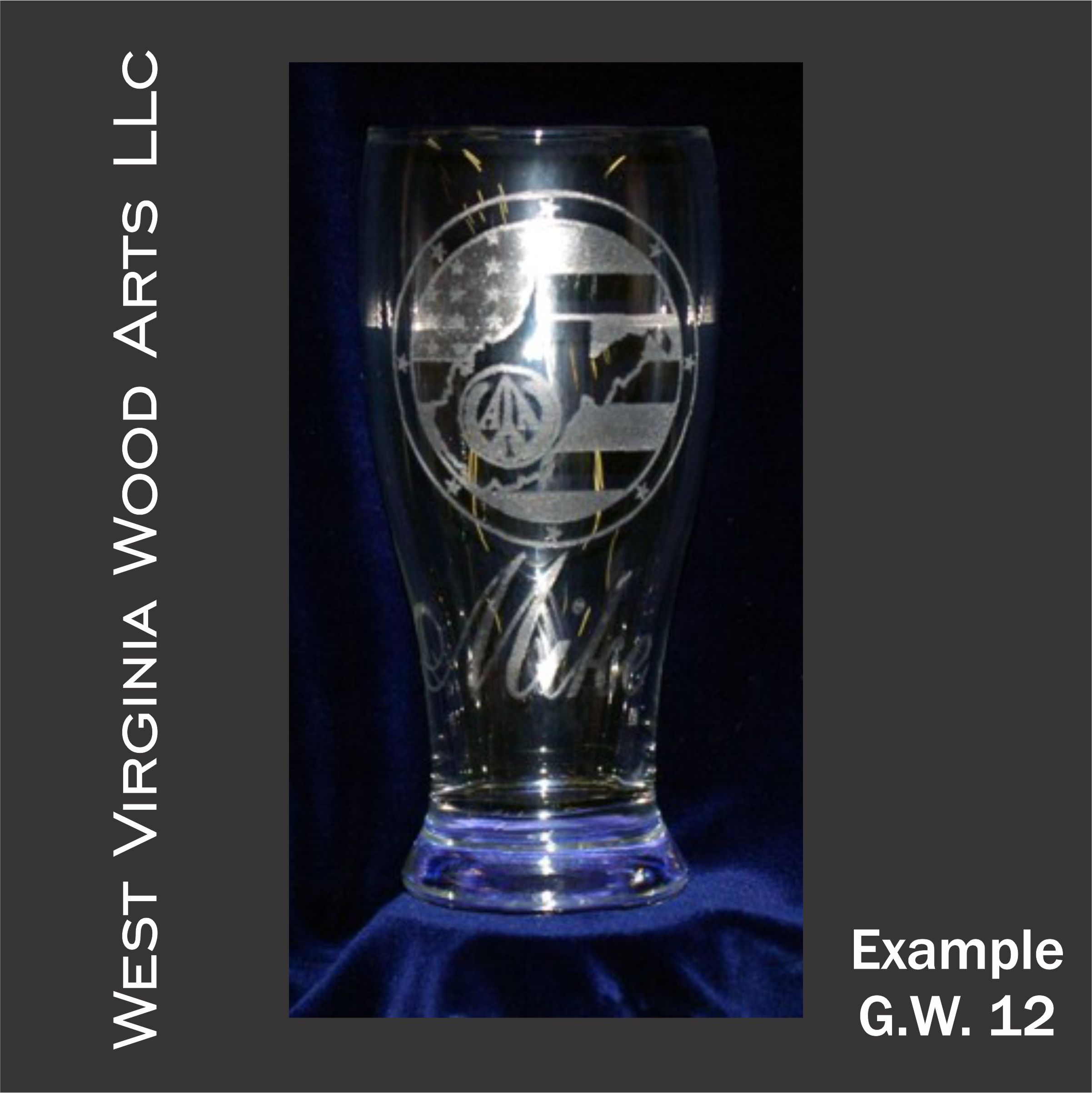 Custom Glassware | Etched with Custom Designs