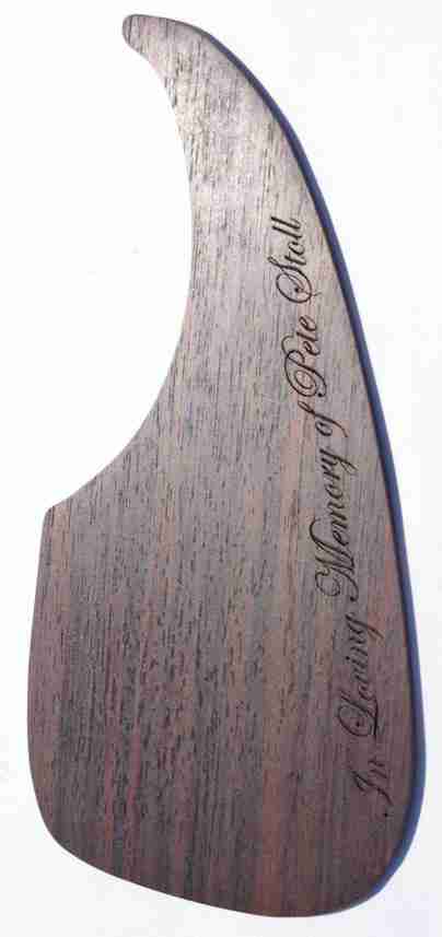 Custom Guitar Pickguards | West Virginia Wood Arts